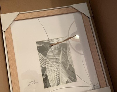 20" X 30" Matted To 11" X 14" Poster Frame Light Wood - Threshold ...