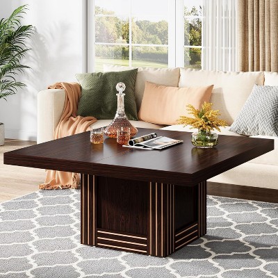 Tribesigns Square Wood Coffee Table : Target