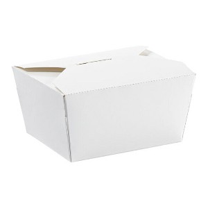 Inno-pak 22 Oz Paper Food Box White #1 Size - Case Of 180 : Target