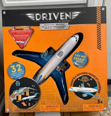 Driven By Battat – Airport Playset With Toy Airplane (32pc) – Micro ...