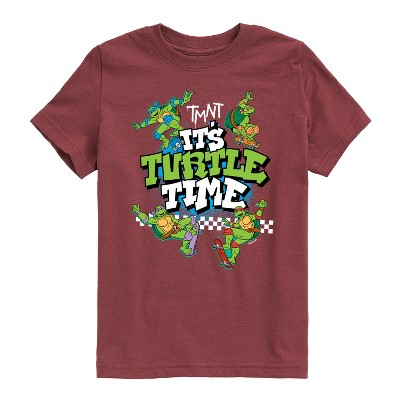 Boys' - Teenage Mutant Ninja Turtles - It's Turtle Time Short Sleeve Graphic T-Shirt : Target