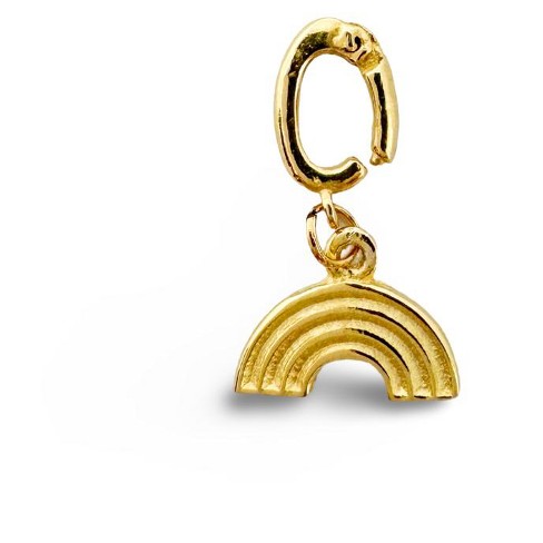 14k Gold Plated Charm - Rainbow | Ethicgoods : Target