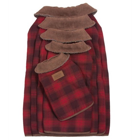 Pendleton Carolina Pet Red Ombre Plaid Dog Coat - Medium : Target
