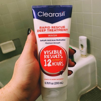 Clearasil Rapid Rescue Deep Acne Treatment - 6.78 Fl Oz : Target