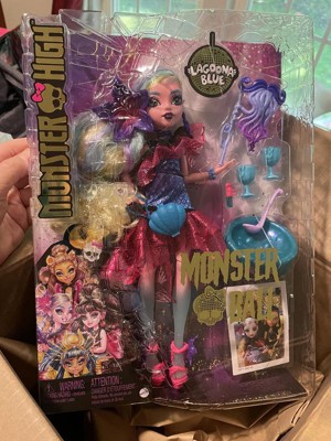 Monster High Lagoona Blue Fashion Doll In Monster Ball Party Dress With ...