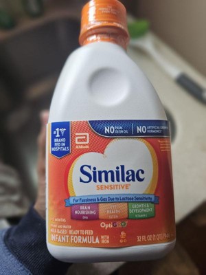 Similac Sensitive For Fussiness And Gas Powder Infant Formula - 12.5oz ...