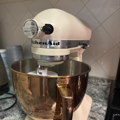 Kitchenaid 5qt 10-speed Stand Mixer With Copper Bowl Fresh Linen ...