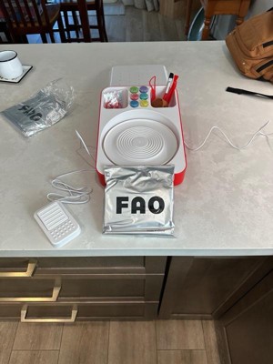 Fao Schwarz pottery Wheel Studio All-in-one Sculpting Workstation : Target