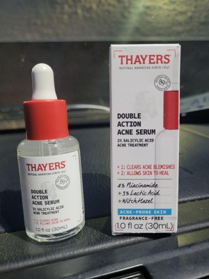 Thayers Natural Remedies Double Action Acne Serum With Salicylic Acid ...