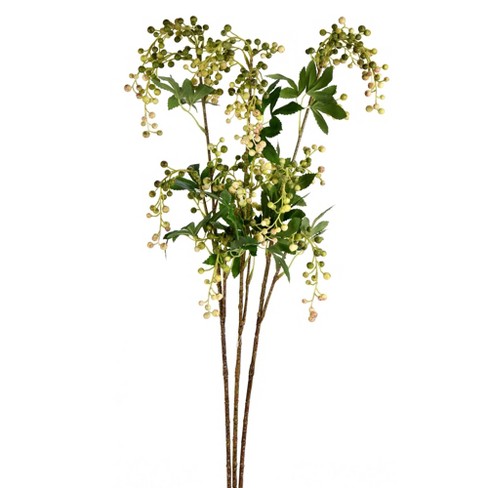 Vickerman 38" Artificial Green Berry Spray. There Are 3 Sprays Per Pack ...