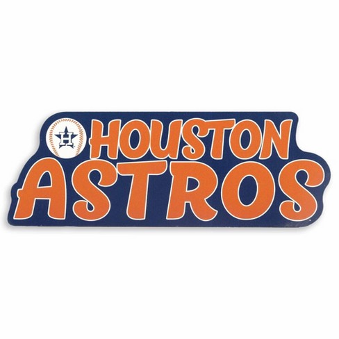 Mlb Houston Astros Retro Wood Wall Decor : Target