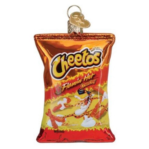Old World Christmas 3.25 In Flamin' Hot Cheetos Ornament Crunchy Snack ...