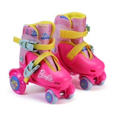Barbie Roller Skates - Glitter Wheels, Abec5 Bearings Adjustable Sizes ...