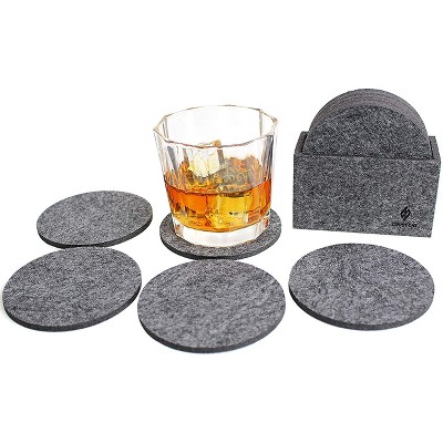 Summit One Premium Coasters For Drinks - Gray - Set Of 10 : Target
