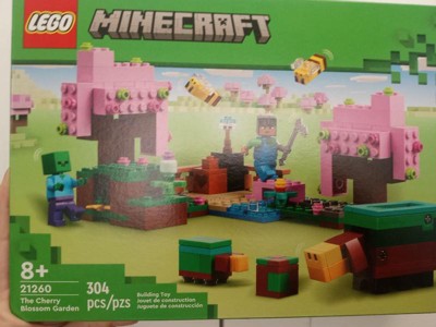 Lego Minecraft The Cherry Blossom Garden Video Game Toy 21260 : Target