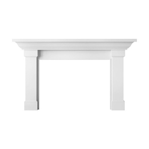 Mantelsdirect Wood Fireplace Mantel Surround Kit With Shelf And Trim ...