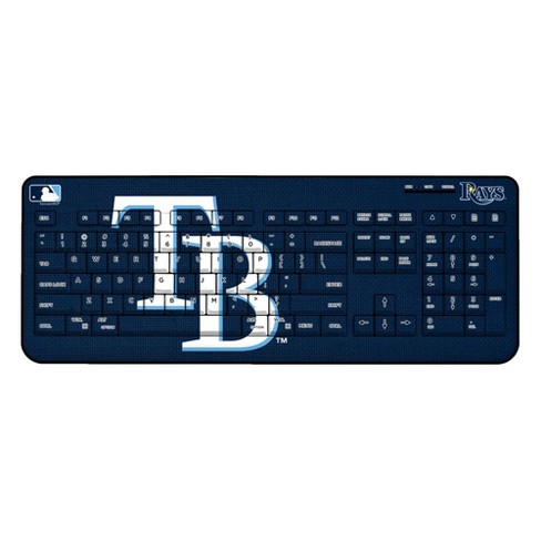 Keyscaper Tampa Bay Rays Solid Wireless Usb Keyboard : Target