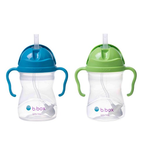 B.box Sippy Cup With Weighted Straw (2-pack) : Target