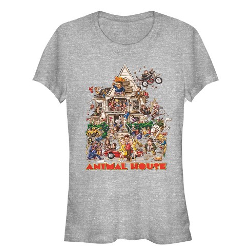 Juniors Womens Animal House Original Movie Poster T-shirt : Target