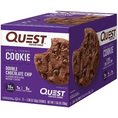 Quest Nutrition Protein Cookie - Double Chocolate Chip : Target