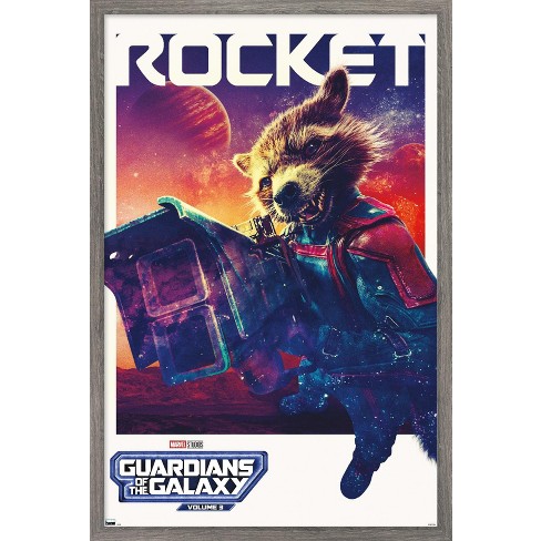 Trends International Marvel Guardians Of The Galaxy Vol. 3 - Rocket One ...