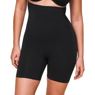 Adore Me Women's Reece Short Shapewear S/M / Jet Black. : Target