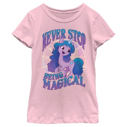 Girl's My Little Pony: A New Generation Stay Magical T-shirt - Light ...