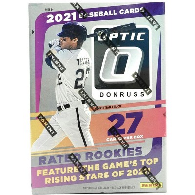 2021 Panini Donruss Optic Baseball Blaster Box (Pink Parallels!) : Target