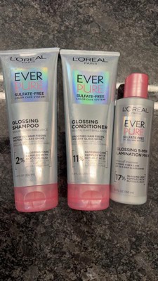 L'oreal Paris Everpure Sulfate Free Hair Gloss Glossing Lamination Mask ...