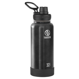 Takeya 32oz Actives Insulated Stainless Steel Water Bottle With Spout ...