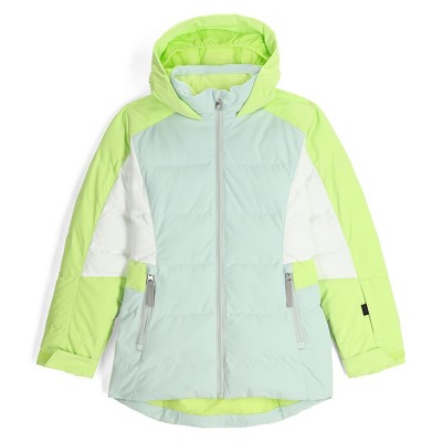 Spyder Girls Zadie Synthetic Down Ski Jacket, Wintergreen - 10 : Target