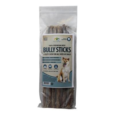 Pet's Choice Premium All Natural 6 Inch Bully Sticks Dog Treats 25 Pack ...