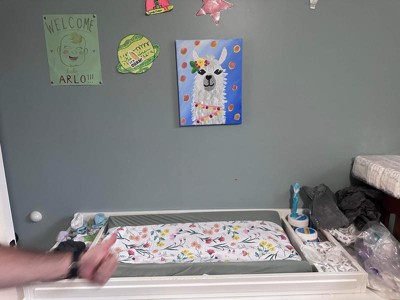 Wipeable Changing Pad Cover - Garden Floral - Cloud Island™ : Target