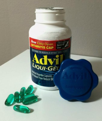 Advil Pain Reliever/fever Reducer Coated Tablets - Ibuprofen (nsaid ...