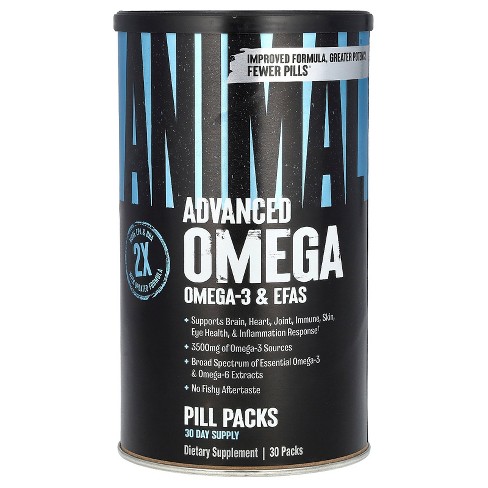 Animal Advanced Omega-3 & Efas Pill Packs, 30 Packs : Target