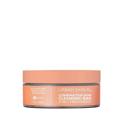 Urban Skin Rx 3 in 1 Combination Skin Cleansing Bar 2oz Target