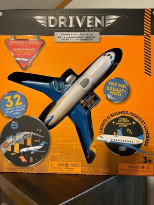 Driven By Battat – Airport Playset With Toy Airplane (32pc) – Micro ...