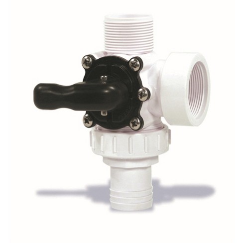 Swimline Hydrotools Swimming Pool And Spa Standard Right Outlet 3-way ...