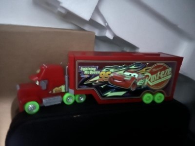 Disney And Pixar Cars Glow Racers Transforming Mack Playset : Target