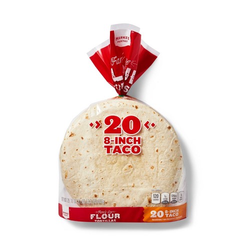 8" Flour Tortillas - 20ct - Market Pantry™ : Target