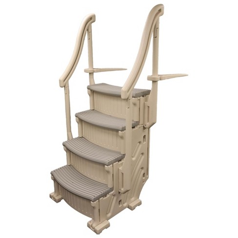 Confer Plastics 4 Step Above Ground Pool Ladder Stair Entry System : Target