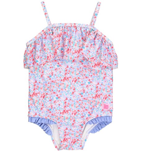 Rufflebutts Girls Single Ruffle One Piece : Target