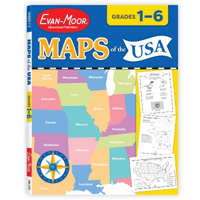Maps of the Usa, Grade 1 - 6 Teacher Resource - (World & U.S. Maps) by ...
