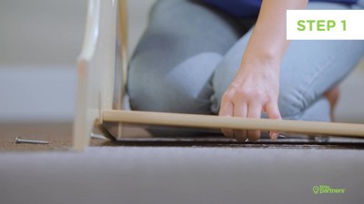 Adjustable Soft White Birchwood Toddler Step Stool with Safety Railings ...