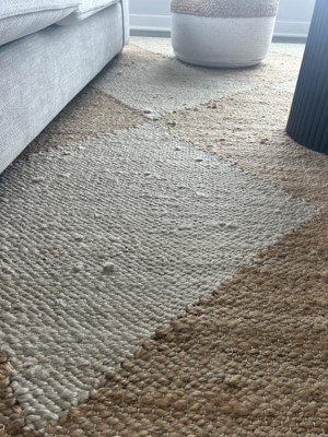 Nuloom Pandora Diamond Jute Area Rug, 2' 3" X 4', Ivory : Target