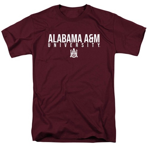 Campus Lab Alabama A&m University Official Stacked Adult T Shirt,maroon ...