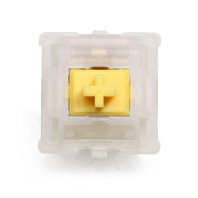 Electro Burst Milky Yellow Switches - Rgb Linear For Mx Keyboards 20pcs ...