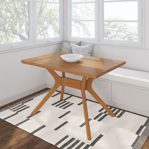 Plank+beam Verso Rectangular Dining Table, 48" Solid Wood Kitchen ...