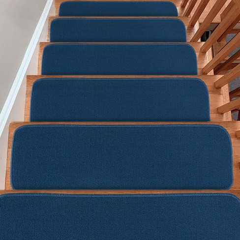Sussexhome Carpet Stair Treads For Wooden Steps - Indoor Staircase Step ...