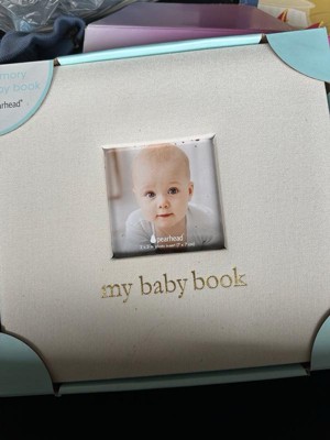 Pearhead Linen Babybook : Target